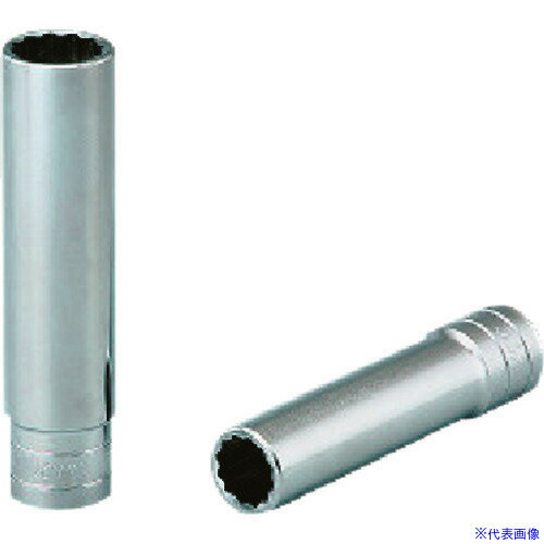 オレンジブック トラスコ中山　TRUSCOKTC 12.7sq.ディープソケット(十二角)パック・台紙仕様 差込角12.7mm B4L-17W袋入り 〔品番:B4L17WS〕[ 注番:8591452]特長仕様●差込角(mm)：12.7●対辺...