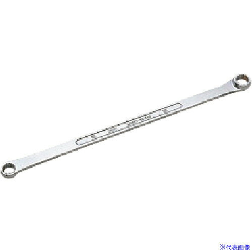 オレンジブック トラスコ中山　TRUSCOKTC 超ロングストレートめがねレンチ 対辺寸法16×18mm 全長406.4mm 〔品番:M16016X18〕[ 注番:8591611]特長●超ロングタイプなので、奥まった場所や大きなトルクが必要...
