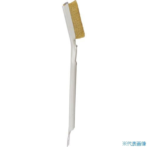 オレンジブック トラスコ中山　TRUSCOストロングツール スチールブラシ 真鍮線 線径0.15mm 〔品番:11791〕[ 注番:8592149]特長●真鍮、銅製品の磨きだしに最適です。用途●真鍮、銅製品の磨きだしに仕様●線径(mm)：0...