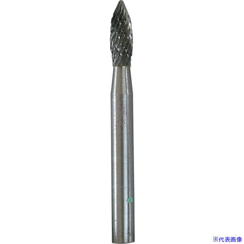 オレンジブック トラスコ中山　TRUSCORELIEF 超硬カッター φ6mm軸 コーン型 6×18mm 〔品番:28018〕[ 注番:8592569]特長●鉄、アルミ、鋳物、真鍮、FRPなどの硬い素材の切削用です。仕様●形状：コーン●刃径...