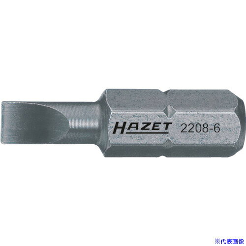 オレンジブック トラスコ中山　TRUSCOHAZET ビット(差込角6.35mm) 刃先［［-］］8.0×1.2 〔品番:220811〕[ 注番:8594014]特長●全面焼入れされた耐久性に優れたドライバービットです。●手締めから電動・エ...