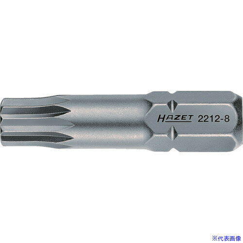 オレンジブック トラスコ中山　TRUSCOHAZET ビット(差込角8mm) 刃先M6 〔品番:22126〕[ 注番:8594027]特長●全面焼入れされた耐久性に優れたドライバービットです。●手締めから電動・エア駆動・インパクトドライバー...