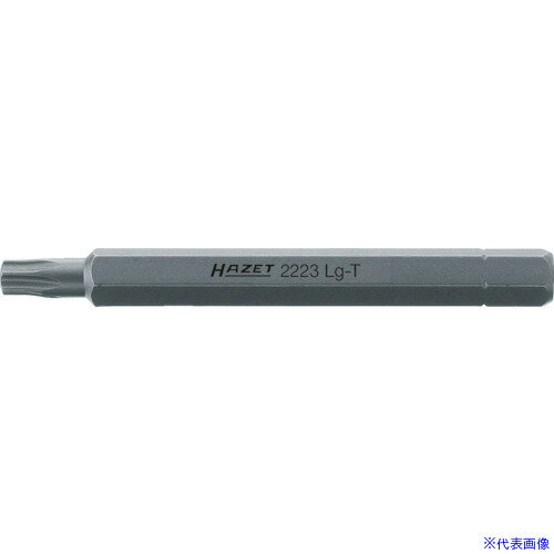 オレンジブック トラスコ中山　TRUSCOHAZET ビット(差込角6.35mm) 対辺5.52mm 〔品番:2223LGT30〕[ 注番:8594045]特長●全面焼入れされた耐久性に優れたドライバービットです。用途●産業機械・自動車・建...