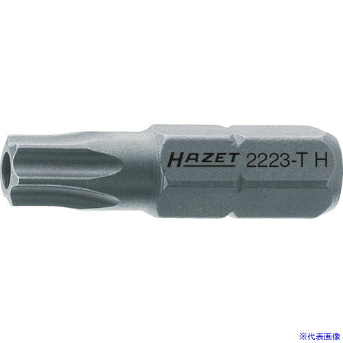 オレンジブック トラスコ中山　TRUSCOHAZET ビット(差込角6.35mm) 刃先T10H 〔品番:2223T10H〕[ 注番:8594047]特長●全面焼入れされた耐久性に優れたドライバービットです。●手締めから電動・エア駆動まで幅...