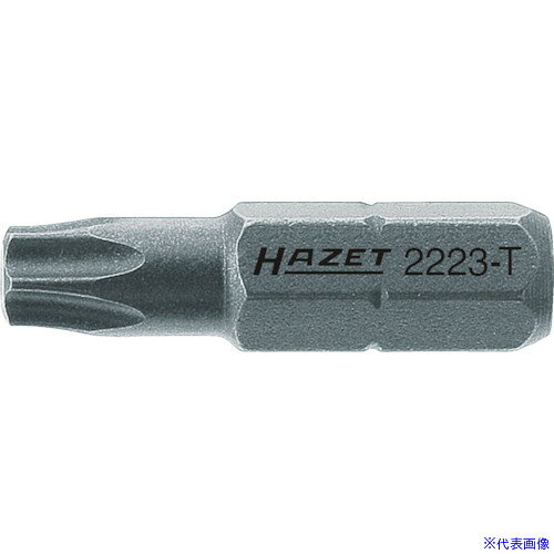 オレンジブック トラスコ中山　TRUSCOHAZET ビット(差込角6.35mm) 刃先T25 〔品番:2223T25〕[ 注番:8594052]特長●全面焼入れされた耐久性に優れたドライバービットです。●手締めから電動・エア駆動まで幅広く...