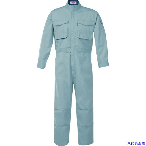 オレンジブック トラスコ中山　TRUSCOジーベック ツナギ服1288-60-L 〔品番:128860L〕[ 注番:8601164]特長●丈夫なT/Cツイル生地を使い、「プリーツロン+腰プリーツ」、さらにXEカットも採用して激しい動きにも対...