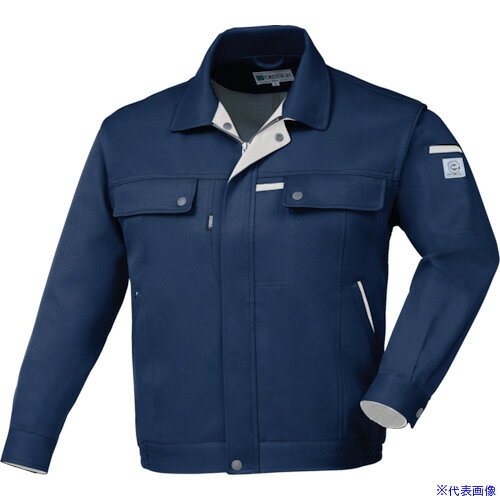 オレンジブック トラスコ中山　TRUSCOXEBEC ブルゾン1570−19−LL ディープネイビー 〔品番:157019LL〕[ 注番:8602203]特長●印象の異なる多彩なカラーバリエーションとともに、衿元の切り替えをはじめ、サイドポ...