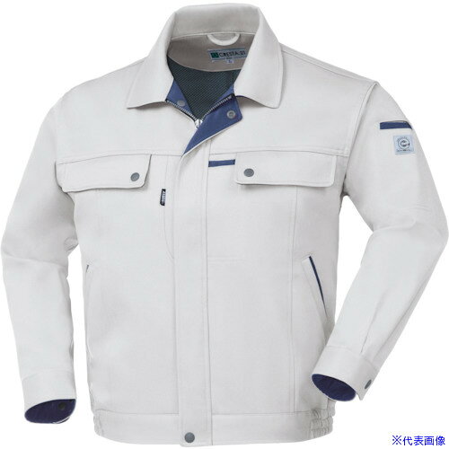 オレンジブック トラスコ中山　TRUSCOXEBEC ブルゾン1570−22−4L シルバーグレー 〔品番:1570224L〕[ 注番:8602208]特長●印象の異なる多彩なカラーバリエーションとともに、衿元の切り替えをはじめ、サイドポケ...