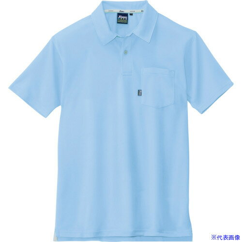 オレンジブック トラスコ中山　TRUSCOXEBEC 半袖ポロシャツ6140−42−3L サックス 〔品番:6140423L〕[ 注番:8606798]特長●共布仕様のしっかりした形状の衿が、軽やかなカジュアルさの中にも落ち着きを感じさせる...