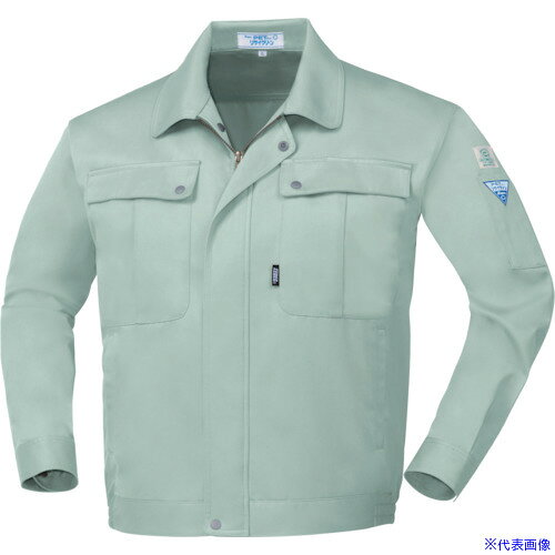 オレンジブック トラスコ中山　TRUSCOジーベック ブルゾン9190-61-3L 〔品番:9190613L〕[ 注番:8609921]特長●シンプルデザインにすっきり無地カラー6色のジップアップブルゾンです。●再生ポリエステル使用のエコツ...