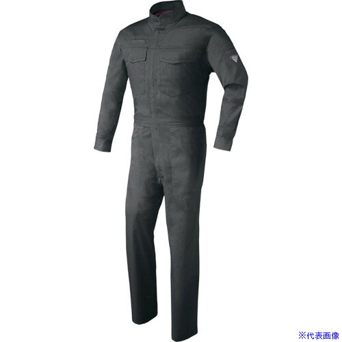 オレンジブック トラスコ中山　TRUSCOXEBEC サマーツナギ服1278−25−LL チャコールグレー 〔品番:127825LL〕[ 注番:8610676]特長●メッシュプリーツロン、XEカットの脇下部分にメッシュ、ウエストにメッシュの...