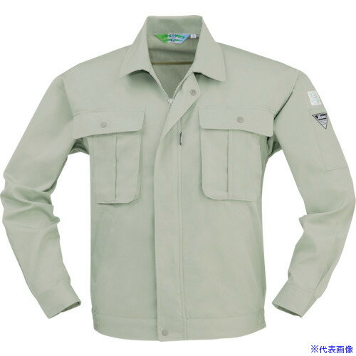 オレンジブック トラスコ中山　TRUSCOXEBEC 長袖ブルゾン3194−61−S モスグリーン 〔品番:319461S〕[ 注番:8614931]特長●季節や業務内容等への対応性・汎用性が高い長袖タイプです。●ベーシックな無地カラーにフ...