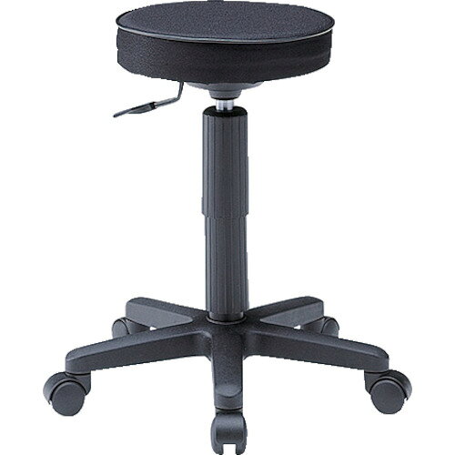 オレンジブック トラスコ中山　TRUSCOSANWA チェアブラック 座幅φ310mm 〔品番:SNCT134BKN〕[ 注番:8641974]特長●ウレタンレザー仕様なので、汚れてもサッと拭き取れます。●背もたれがないので、机の下にすっき...