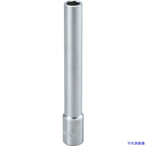 オレンジブック トラスコ中山　TRUSCOTONE 超ロングソケット 対辺寸法12mm 全長120mm 〔品番:3S12L120HP〕[ 注番:8642231]特長●超ロングタイプの対辺六角形状です。●長いねじが突き出たボルト・ナット用で自...