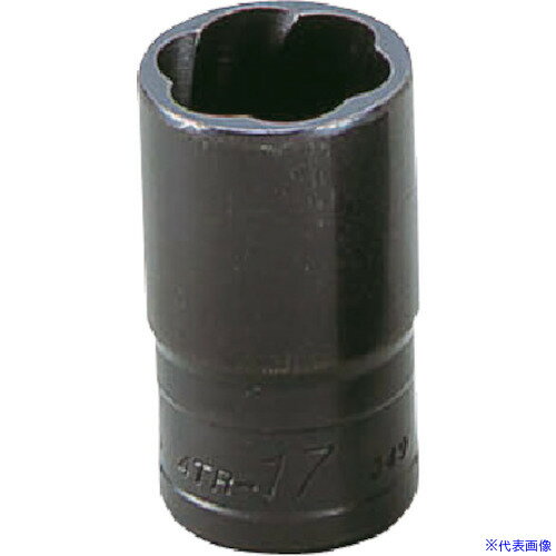 オレンジブック トラスコ中山　TRUSCOTONE トルネードソケット 24mm ハンガータイプ 〔品番:4TR24HP〕[ 注番:8642482]特長●ボルト・ナットの六角部がひどくナメたり、さび付いたりしてソケットやめがねレンチでは回せ...