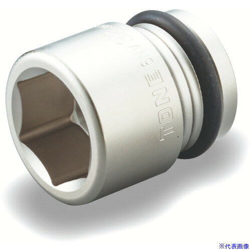 オレンジブック トラスコ中山　TRUSCOTONE インパクト用ソケット 対辺寸法23mm ハンガータイプ 全長52mm 〔品番:6NV23HP〕[ 注番:8642538]特長●無電解メッキのインパクト用ソケットです。用途●ボルト・ナットの...