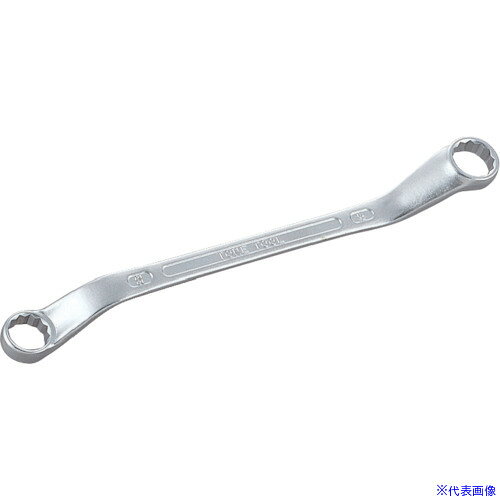 オレンジブック トラスコ中山　TRUSCOTONE メガネレンチ 対辺寸法27×30mm 〔品番:M452730HP〕[ 注番:8642722]特長●45°のオフセット角度で全長が短いため、狭い個所で周辺の障害物を避けて作業ができます。●め...