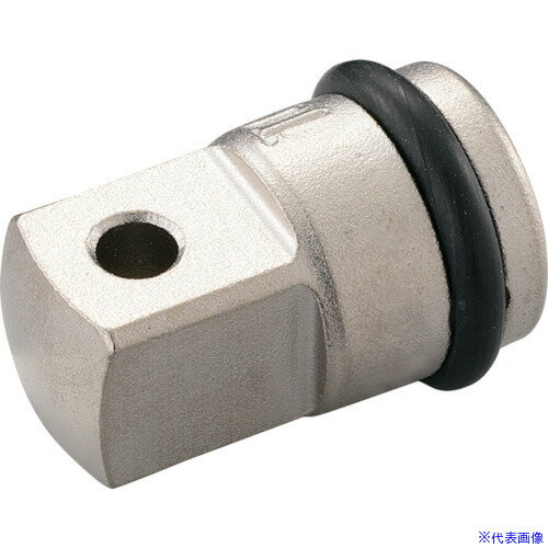 オレンジブック トラスコ中山　TRUSCOTONE インパクト用ソケットアダプター 差込角6.35凹×9.5凸 全長22mm 〔品番:NA23HP〕[ 注番:8642747]特長●外観品質の向上と防錆力UPを図り、表面処理を無電解めっきにし...
