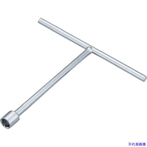 オレンジブック トラスコ中山　TRUSCOTONE トルク検査機 T形レンチ 対辺寸法21mm 全長307mm ハンドル250mm 〔品番:TW21HP〕[ 注番:8642916]特長●ハンドルとソケット部が一体です。●ソケット部は六角形状...