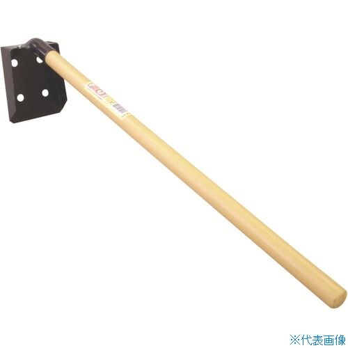 オレンジブック トラスコ中山　TRUSCO金象 溝さらえ ミニ 全長650mm 柄共 〔品番:074322〕[ 注番:8681976]特長●小型で軽量です。●水抜き穴を採用しています。用途●溝の清掃作業泥すくい作業。仕様●全長(mm)：65...