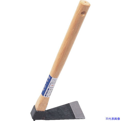 オレンジブック トラスコ中山　TRUSCOGS 兼次 片手バチ鍬 〔品番:1435〕[ 注番:8682087]特長●家庭農園芸用の必需品です。用途●土おこし、土造りに。仕様●全長(mm)：385●高さ(mm)：120仕様2●巾(mm)：75...