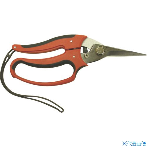 オレンジブック トラスコ中山　TRUSCO金象 マイフィットガーデン鋏MF−140 〔品番:190613〕[ 注番:8682237]特長●刃部にステンレス刃物鋼を使用し熱処理を施していますので、耐磨耗性、切れ味に優れています。●女性の手にフ...