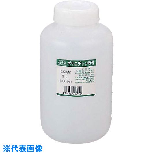 オレンジブック トラスコ中山　TRUSCOAZ ポリエチレン標準規格容器広口丸形1000ml 〔品番:B305〕[ 注番:8682844]特長仕様●容量(ml)：1000仕様2材質/仕上●ポリエチレン（PE）セット内容/付属品注意●別途運賃...
