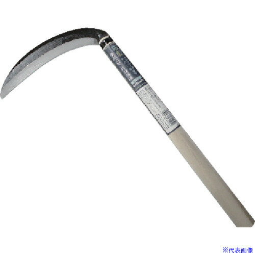 オレンジブック トラスコ中山　TRUSCOGS 闘虎青紙2号片刃薄鎌195丸 〔品番:1525〕[ 注番:8682961]特長●最高級刃物鋼を使用した鎌です。用途●やわらかい草刈り用。仕様●全長(mm)：420●刃渡り(mm)：175仕様2...