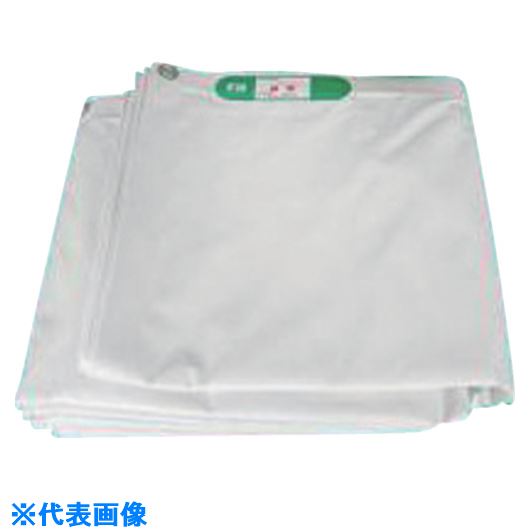 オレンジブック トラスコ中山　TRUSCOMF 輸入防炎シート 5.4×7,2(F18−010) 〔品番:BS010〕[ 注番:8683157]特長●建築工事現場の仮設足場養生に、野積みカバーなど用途●建築工事現場の仮設足場養生に、野積みカ...