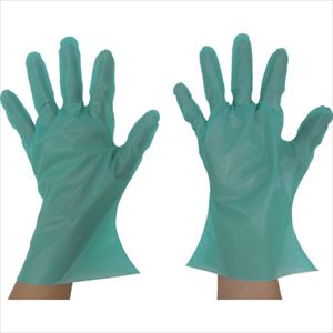 オレンジブック トラスコ中山　TRUSCO東京パック Gマイジャストグローブ化粧箱 L 〔品番:GMJL〕[ 注番:8684230]特長●指の付け根の絞りにより指先までぴったりフィットします。●万一手袋の破片が食品に混入しても発見が容易です...