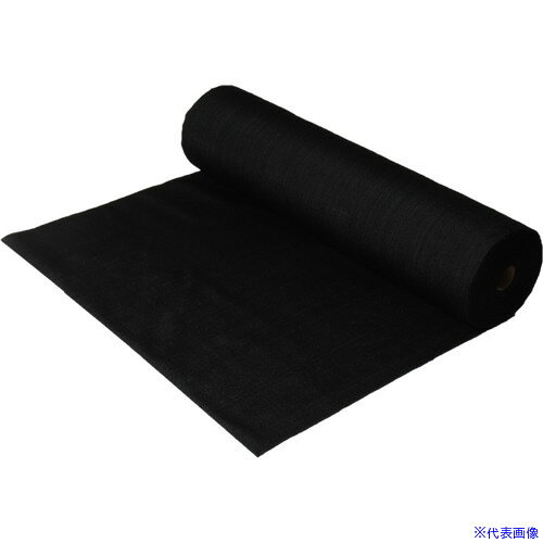 オレンジブック トラスコ中山　TRUSCO萩原 カーボンクロス(養生シート) C−540 ブラック 1m×30m 〔品番:C540〕[ 注番:8684424]特長●難燃性C種合格品です。●炭素繊維＋ガラス繊維を使用しているため、溶接溶断時の...