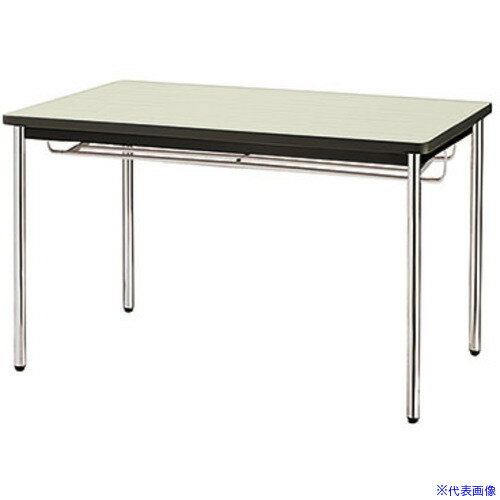 オレンジブック トラスコ中山　TRUSCONAIKI ミーティングテーブル(棚付) KM型/天板:ホワイト/W1200×D750×H700 〔品番:KM1275STWH〕[ 注番:8685139]特長仕様●間口(mm)：1200●奥行(mm...