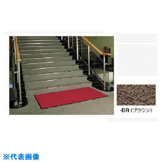 オレンジブック トラスコ中山　TRUSCONAIKI マット W900×D1800×H9 〔品番:SNL0918BR〕[ 注番:8686318]特長仕様●外寸法W：900●外寸法D：1800●外寸法H：9●材質：ナイロンパイル100%/パイ...