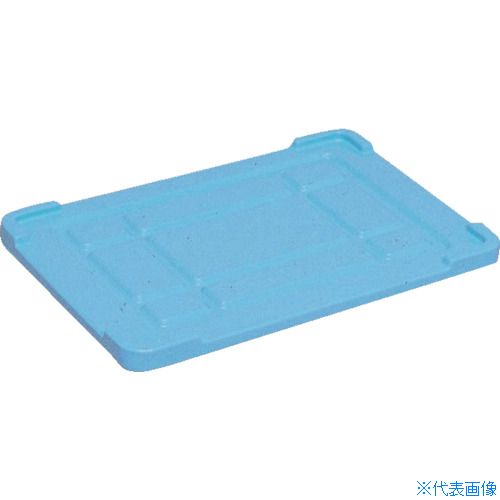 オレンジブック トラスコ中山　TRUSCORISU ボックス型コンテナ 101064 B型プラテナーB-17蓋 青 〔品番:B17F〕[ 注番:8686823]特長●B型プラテナーB−17、B−17−2専用のフタです。仕様●適合コンテナ：B...