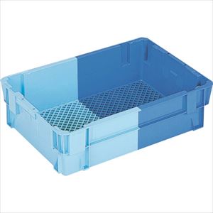 オレンジブック トラスコ中山　TRUSCORISU ネスティング・スタッキングコンテナ 433011 NFコンテナーNF−M34DB/B 〔品番:NFM34DBB〕[ 注番:8687047]特長●ネスティング（積み重ね）式2色コンテナです。...