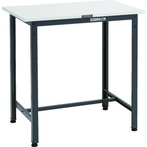 オレンジブック トラスコ中山　TRUSCOTRUSCO 軽荷重立作業台(300kg)HAE型 900X600XH900 基本タイプ ダークグレー色 〔品番:HRAE0960DG〕[ 注番:8688679]特長●立ち作業に適した高さで一定の作...