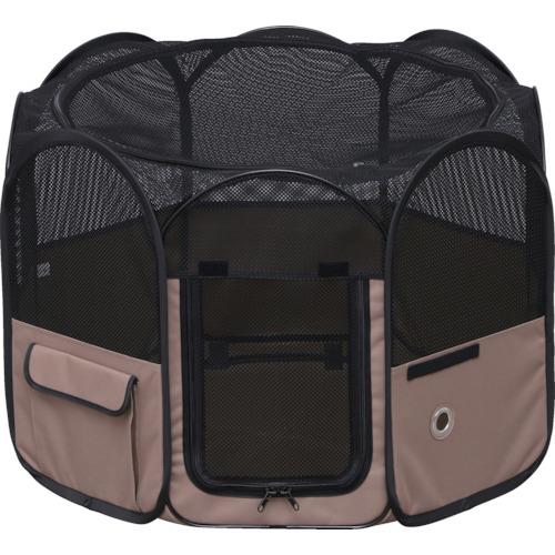 オレンジブック トラスコ中山　TRUSCOIRIS 531369 折りたたみサークルSサイズ 〔品番:POTS800A〕[ 注番:8688949]特長●組み立て、折りたたみが簡単なソフトサークルです。●愛犬の様子がよくわかる上半分メッシュ加...