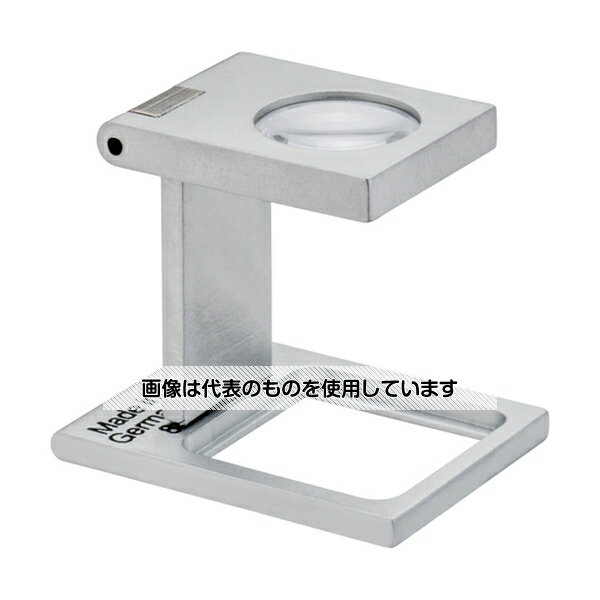 【アズワン AS ONE】分析・特殊機器 光学・オペクト製品1 顕微鏡 ●繊維や印刷などの検査に使用するルーペ。 ●折りたたむことができ、携帯に便利。 商品の仕様 ●サイズ：レンズ／15mm径、本体／37×28×10mm ●材質：レンズ／光...