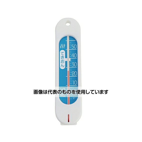 【アズワン AS ONE】分析・特殊機器 光学・ルーペ製品2 ルーぺ ●適温表示付きのお風呂用温度計ですが、室内用としても見やすいデザインです 商品の仕様 ●サイズ(W×D×H)：50×15×210mm ●測定範囲：0〜60℃ ●JANコー...