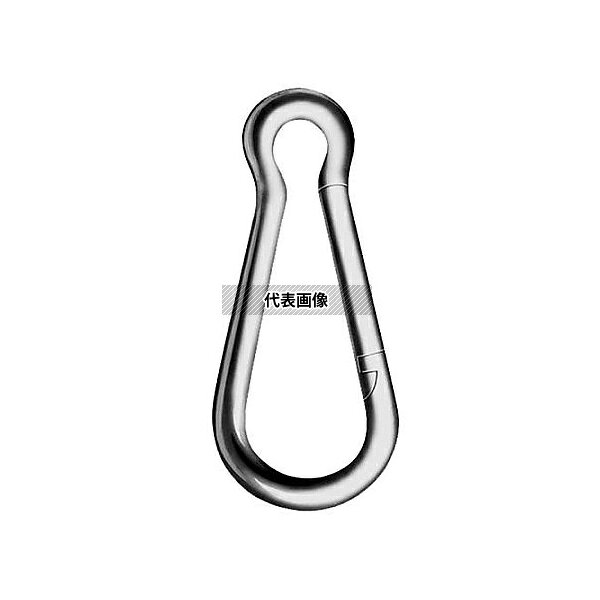 【アズワン AS ONE】実験室設備 事務用品・OAデスク 事務用品 商品の仕様 ●材質:スチール(亜鉛めっき鋼) ●内寸:64×23mm ●線径:8mm ●開口:10mm ●使用荷重:230kg ●入数:10個 ●重量:66g ●JANコ...