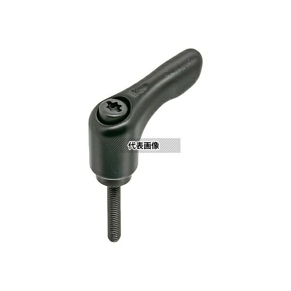 【アズワン AS ONE】実験室設備 工具類 工具、道具 商品の仕様 ●カラー:ブラック ●材質:レバー/亜鉛ダイカスト、ねじ/四三酸化鉄被膜(SUM22L) ●RoHS対応品 ●サイズ(mm):ねじ/M4×40、A/30、B/30、D/1...