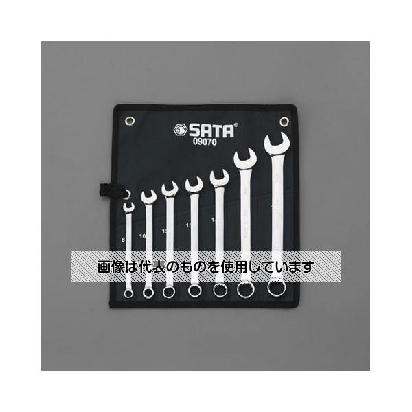 【アズワン AS ONE】実験室設備 工具類 工具、道具 商品の仕様 ●サイズ(mm)：8.0・10・12・13・14・17・19(7本組) ●材質：クロムバナジウム鋼 ●重量：744g ●15°タイプ ●12ポイント ●ツールロール付 【...