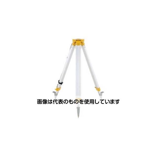 【アズワン AS ONE】実験室設備 工具類 工具、道具 ●シングル構造の極太ストッパーを採用し、振動によるゆるみもない最高級のアルミ製三脚です。 ●ねじれに強い角パイプを採用しています。 ●トータルステーション・セオドライト・オートレベル...