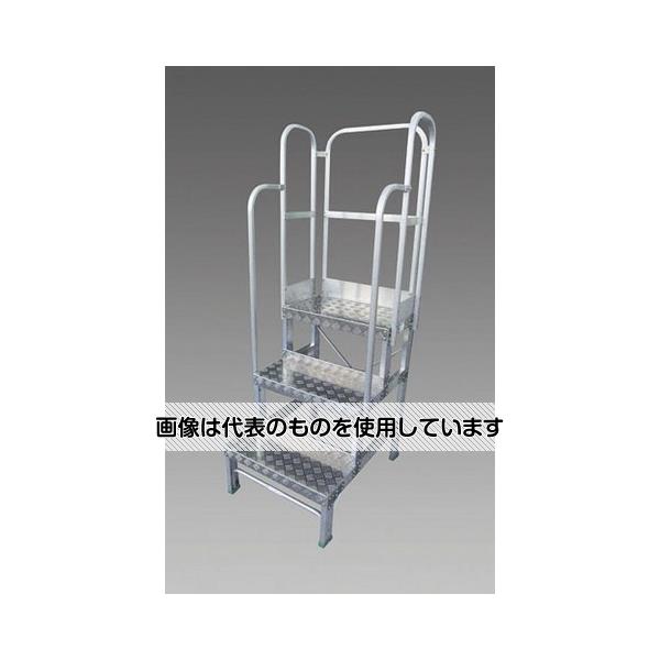【アズワン AS ONE】実験室設備 工具類 工具、道具 ●がっちりした踏台です。 商品の仕様 ●※注意※：【お客様組立品】 ●アルミ合金製 ●最大使用荷重：100kgf ●天板サイズ：600×340mm ●天板高さ：0.6m ●全高：1....