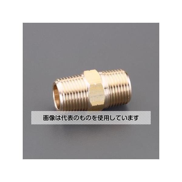 【アズワン AS ONE】実験室設備 工具類 工具その他 ●ネジを締めやすく加工されたニップルです。 ●内ネジと内ネジの配管の接続に使用します。 ●六角がついているためスパナ掛けも容易で、しっかりと配管することが出来ます。 商品の仕様 ●ね...