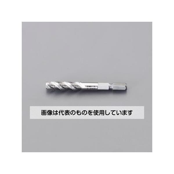 【アズワン AS ONE】実験室設備 工具類 工具その他 ●インパクトドライバーなどの正逆回転付機種に取り付け可能で、ネジ穴加工が容易にできます。 ●耐摩耗性に優れたHSS鋼を使用。 ●スパイラル溝により切屑を上方向に排出させます。 ●通常...