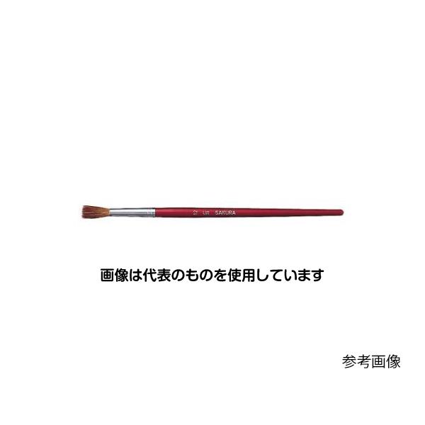 【アズワン AS ONE】実験室設備 事務用品・OAデスク 事務用品 ●適度の腰水含み、絵の具のハキ出しがよく、穂先のまとまりも優れています。 商品の仕様 ●サイズ：4号 ●毛丈：15mm ●毛幅：3.3mm ●材質：馬毛 ●全長(mm)：...