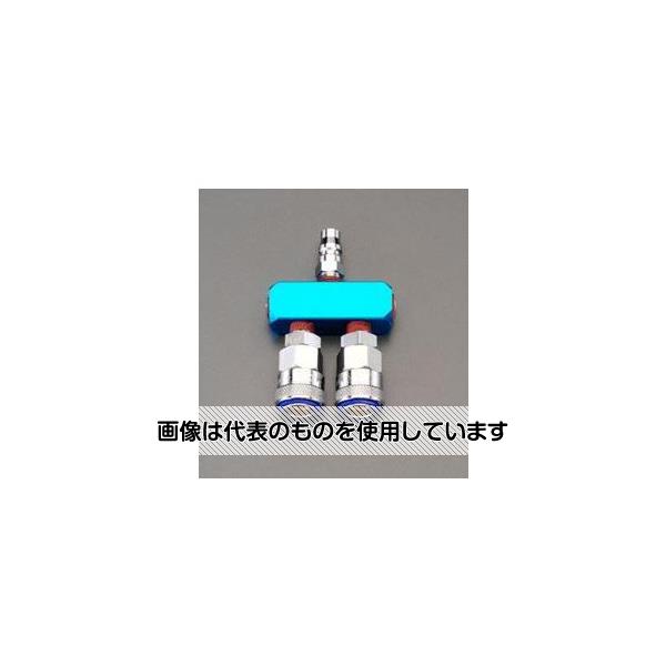 【アズワン AS ONE】実験室設備 工具類 工具、道具 商品の仕様 ●型：20型 ●使用圧力：1.5MPa ●材質：合金 ●連数：2連 ●サイズ：65(W)×19(D)×104(H)mm ●ワンプッシュ型 ●プラグをソケットに押し込むだけ...