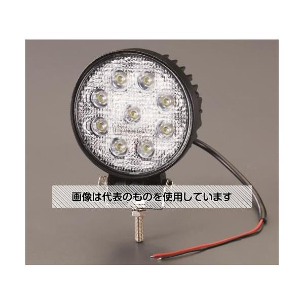 【アズワン AS ONE】実験室設備 工具類 工具、道具 ●トラクター、オフロード車、SUV車の車載用作業灯として最適です。 商品の仕様 ●電球：27W ●コード長：400mm ●電源：DC10V〜30V ●照明装置：LED球9灯 ●電線仕...