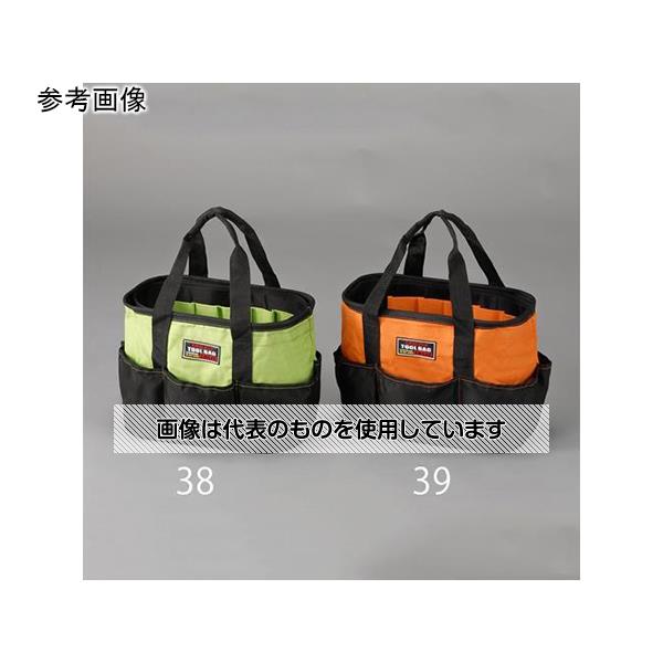 【アズワン AS ONE】実験室設備 工具類 工具、道具 商品の仕様 ●材質：ポリエステル ●サイズ(W×D×H)mm：360×190×255 ●色：緑 ●フルオープン ●工具などの収納に便利な内側ポケット付き ●折りたたみ可 ●PVC加工...